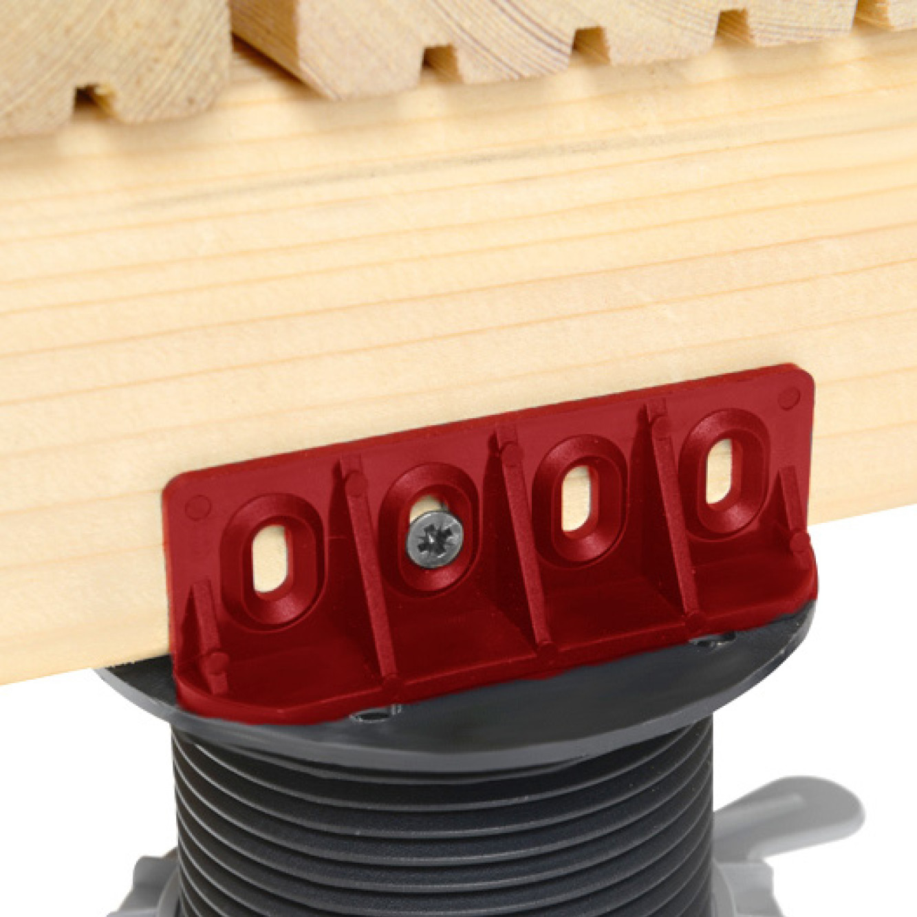 Bloco ajustável suporte de terraço - DAP | Simpson Strong-Tie